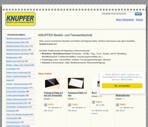 KNUPFER Modell und Spur Schorndorf