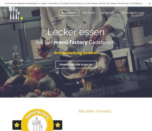 Menu Factory Gadebusch