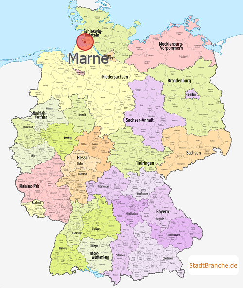 Marne Landkreis Dithmarschen Schleswig-Holstein