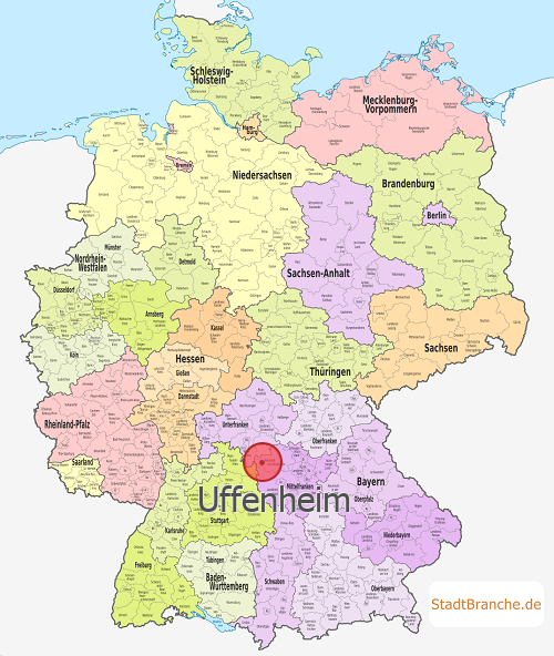 Uffenheim - Landkreis Neustadt an der Aisch-Bad Windsheim Bayern