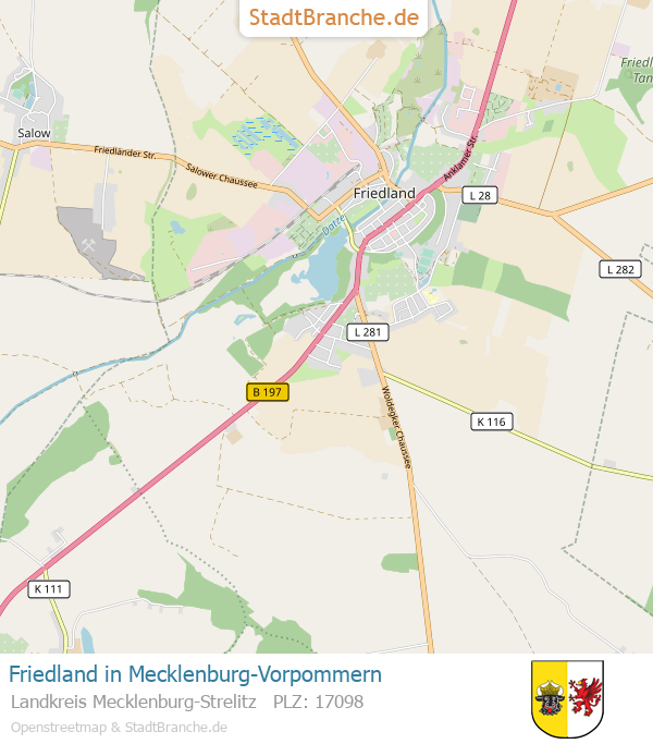 Friedland › Landkreis Mecklenburg-Strelitz › Mecklenburg-Vorpommern